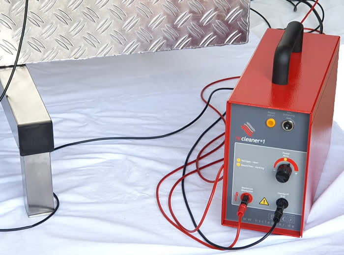Edelstahl elektrisch beizen - wie geht das?